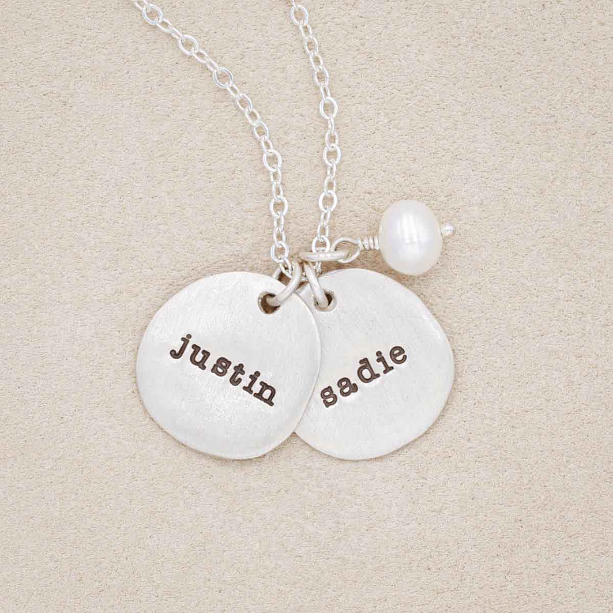 Beloved Name Disc Necklace {Sterling Silver} by Lisa Leonard Designs