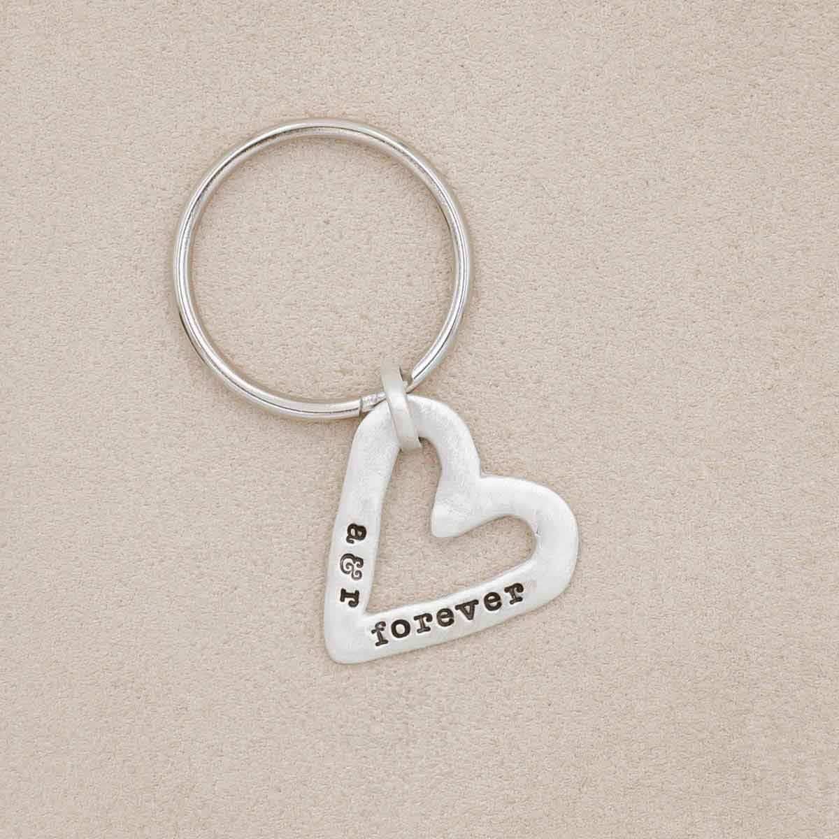 Molded Heart Keychain {Sterling Silver} By Lisa Leonard Designs