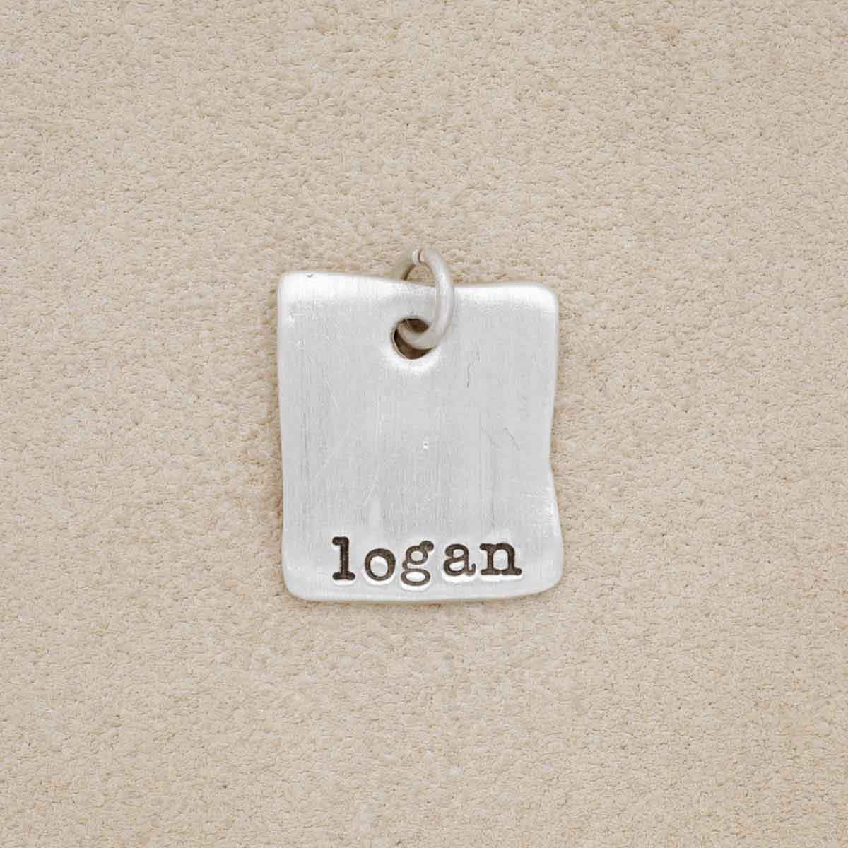 Square Tag {Sterling Silver} by Lisa Leonard Designs